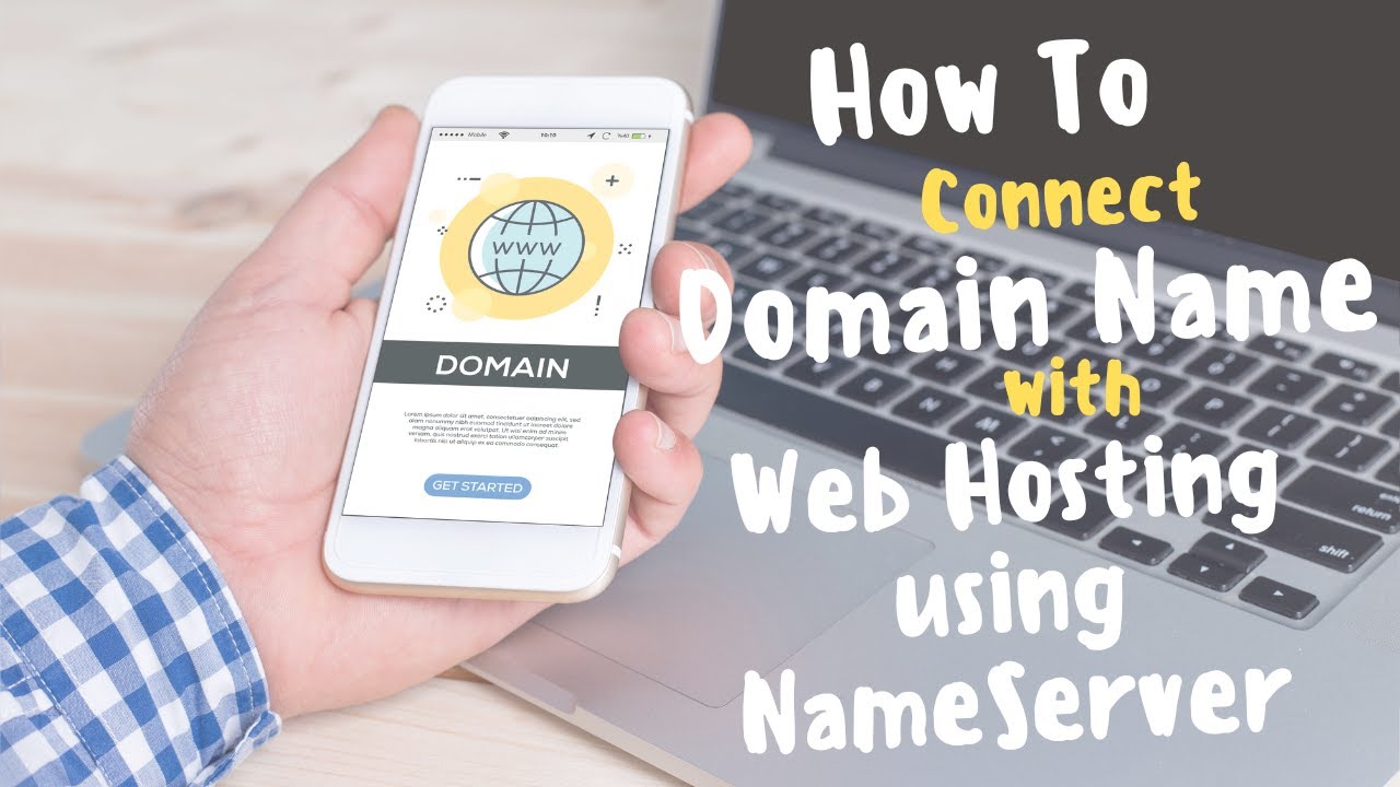 How To Connect Domain Name With Web Hosting Using Nameserver Dns Records Explained In Hindi