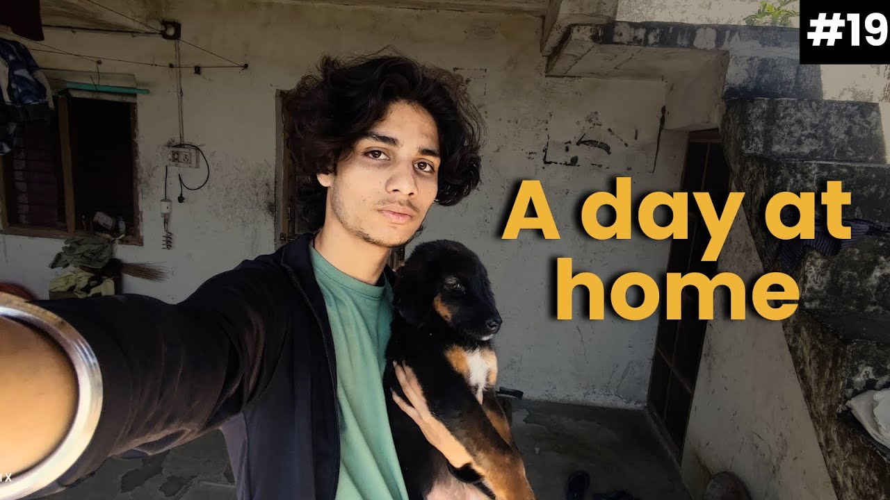 A Day at home | day 20 of 100 days vlog challenge - YouTube