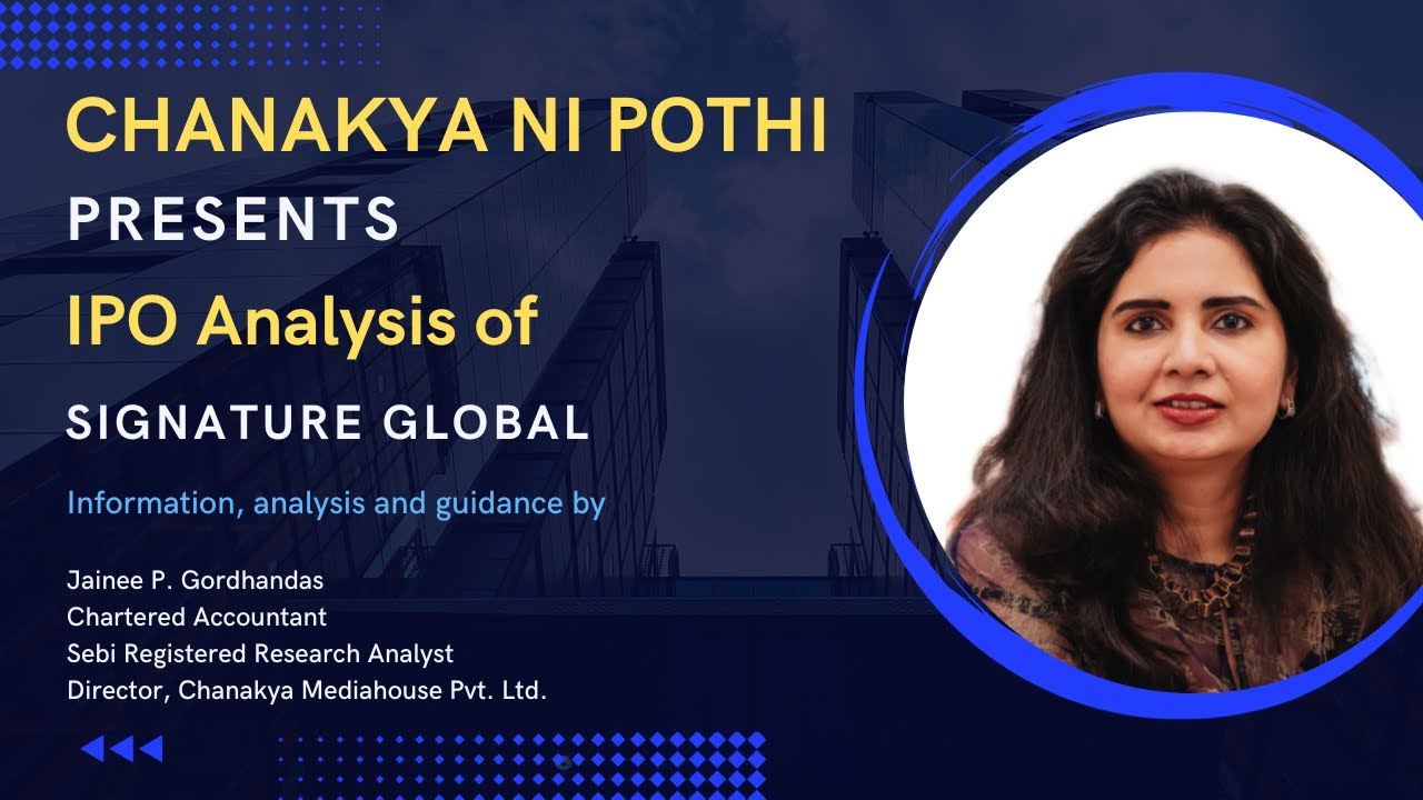 Signature Global IPO Snapshot & concise analysis (English) - YouTube