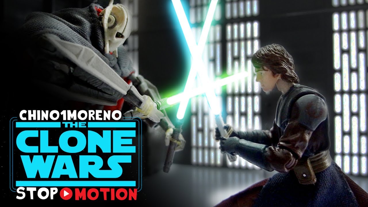 Star Wars stop motion : Anakin Skywalker and 501st - YouTube