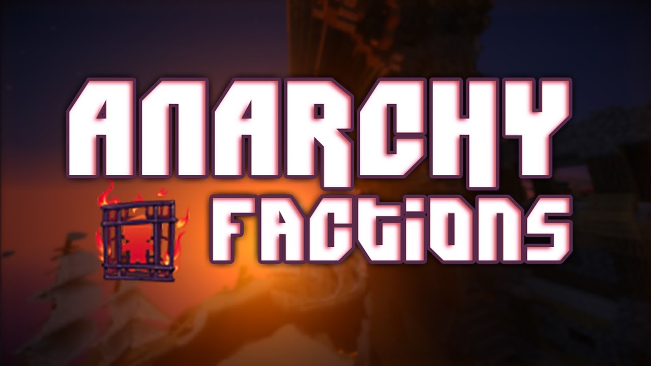 ANARCHY FACTIONS - SERVIDOR MINECRAFT 1.7/1.8 - YouTube