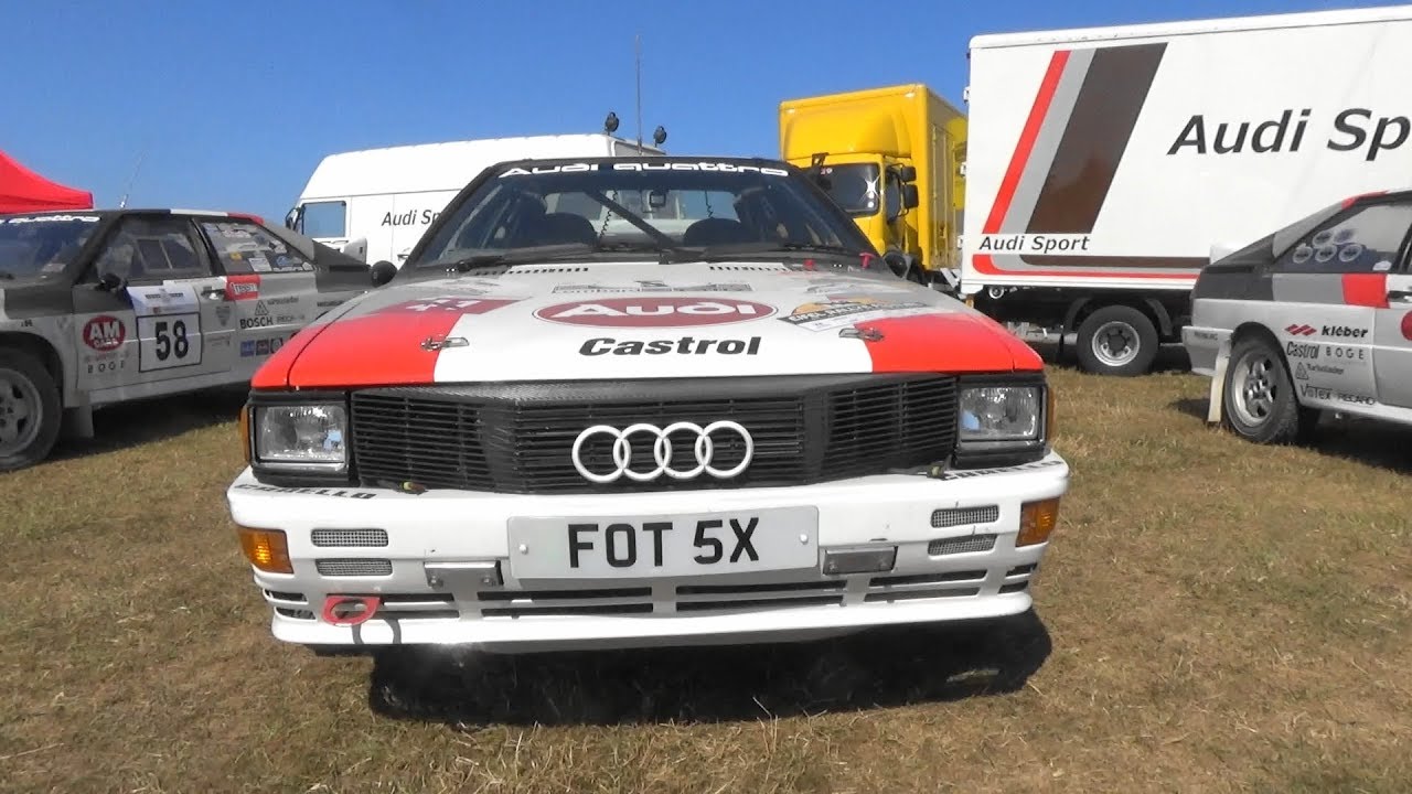 Audi quattro - Rally Edition - Goodwood Festival of Speed 2018 - YouTube
