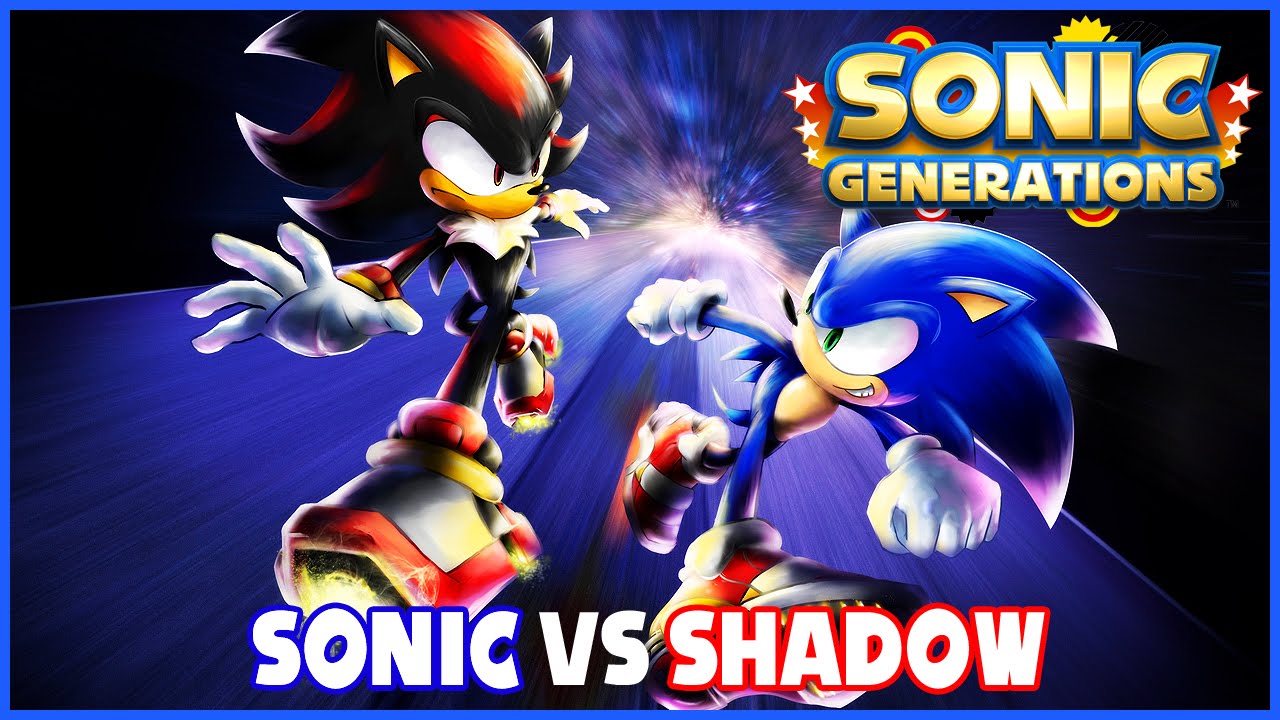 Sonic Vs Shadow Sonic Generations