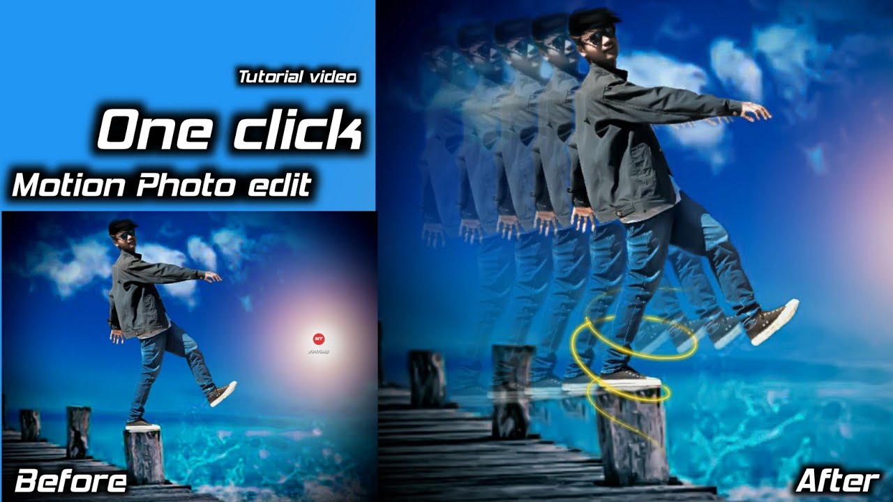 One click motion photo edit || photo edit tutorial video || MT Editing ...