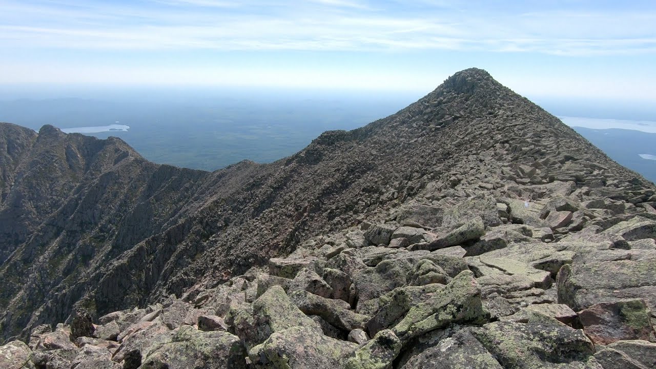 Knife Edge | Mount Katahdin | Baxter state park | Nature video | Hiking ...