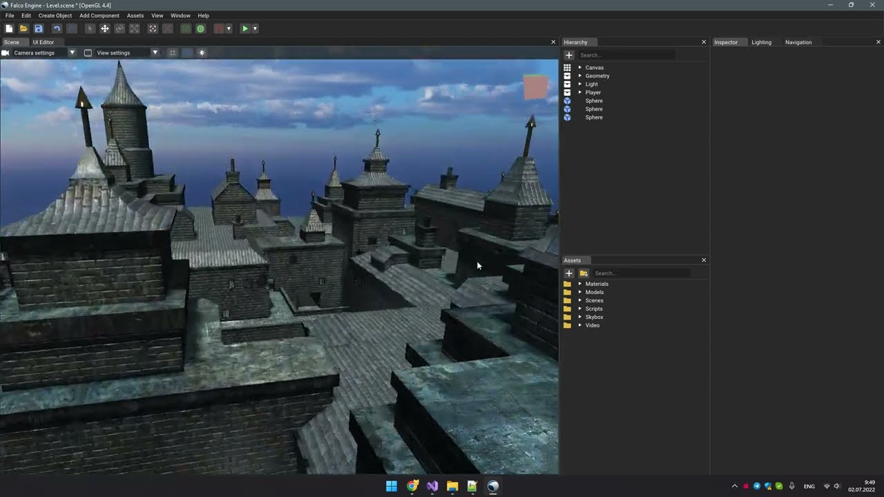 Falco Engine - Image based lighting - YouTube