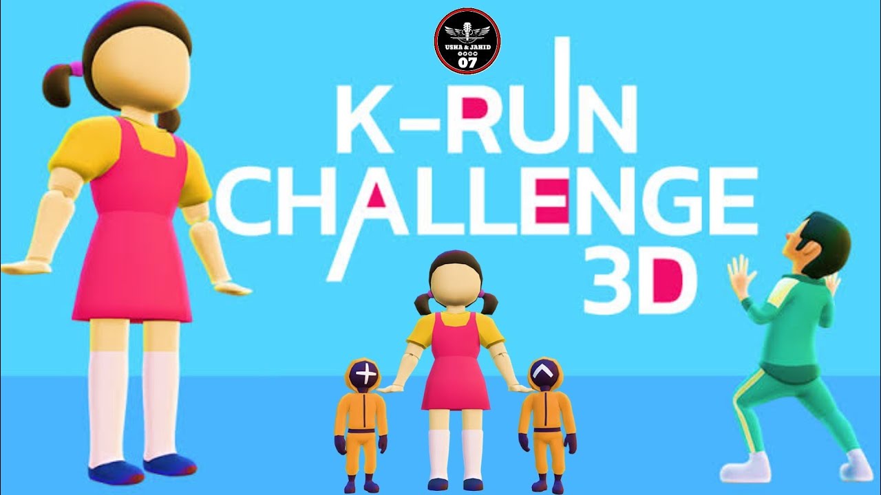 K- RUN CHALLENGE 3D GAME PLAY VIDEO ( USHA & JAHID 07 ) #vairalvideo ...