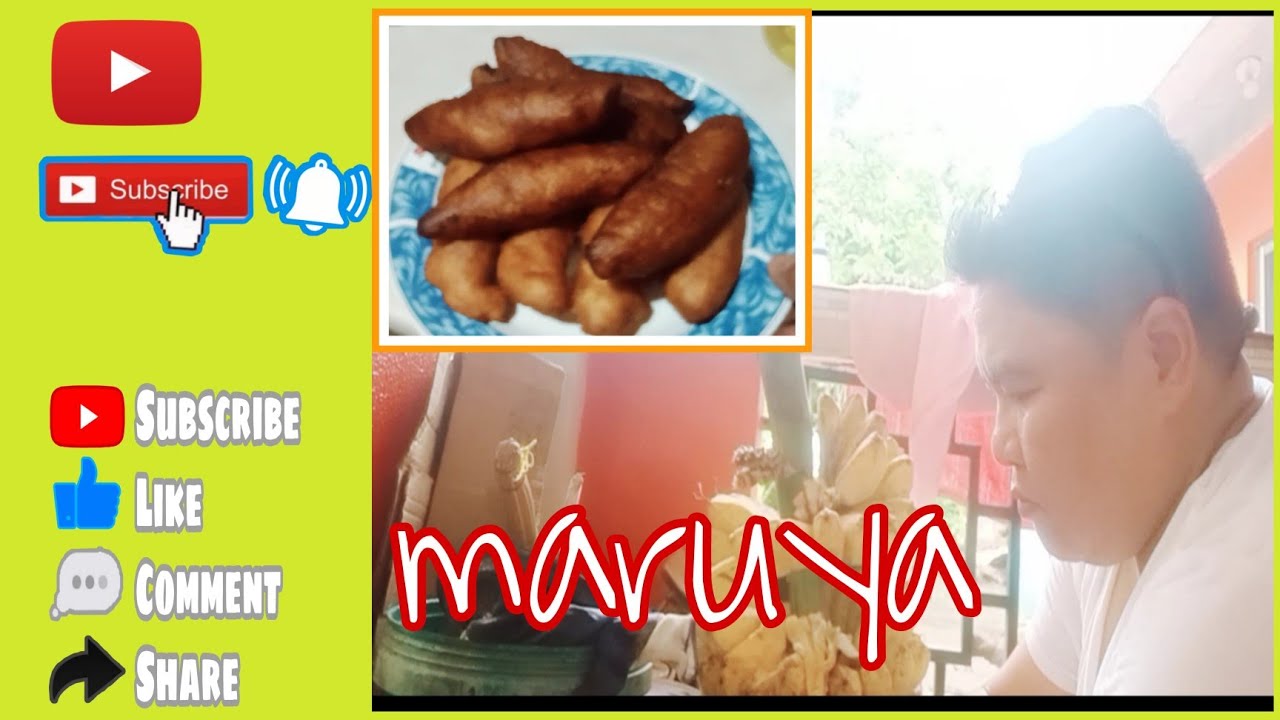 MARUYA (BINATAGAN Iriga dialect) yummy - YouTube