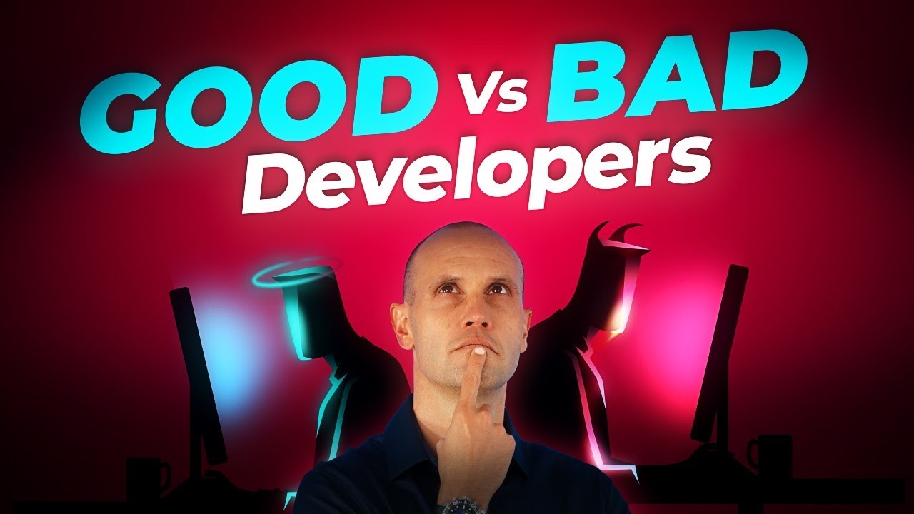 How to Tell the Difference Between Good VS Bad Developers - YouTube
