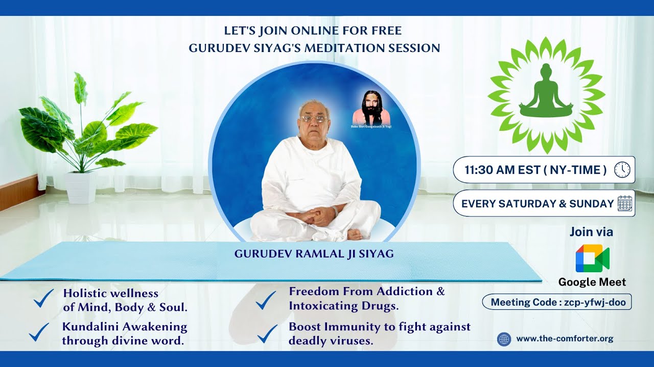 Gurudev Siyag's Sanjeevani Mantra ( Shaktipat Diksha For Kundalini ...