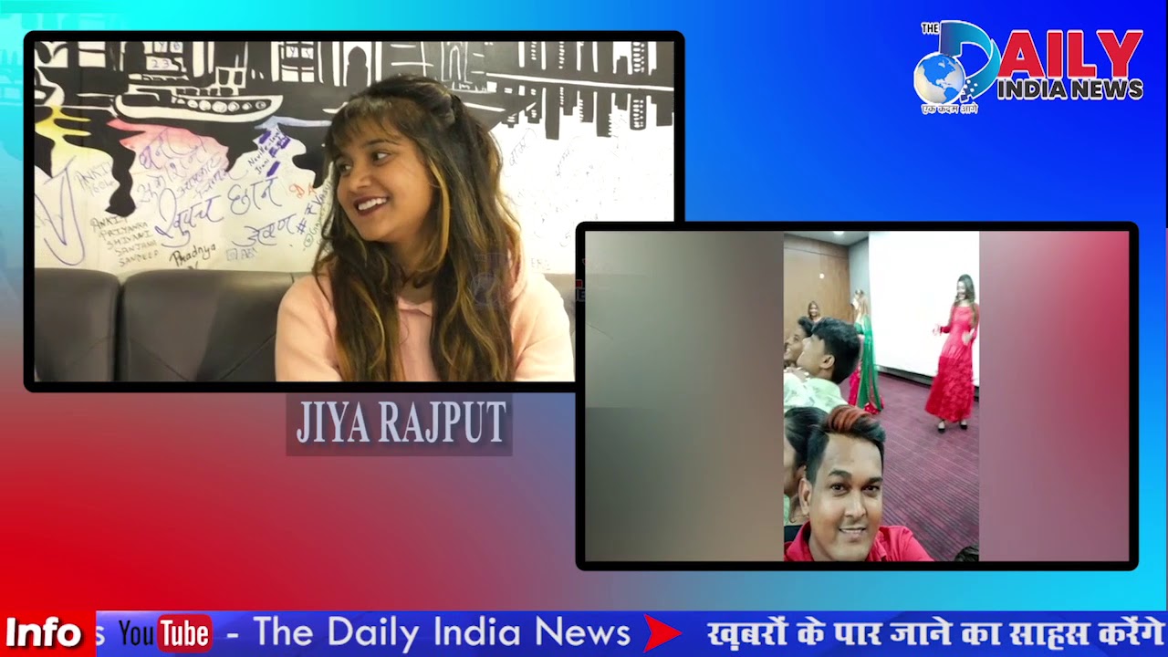 Interview With The Daily India News Tik Tok Star Jiya Rajput - YouTube