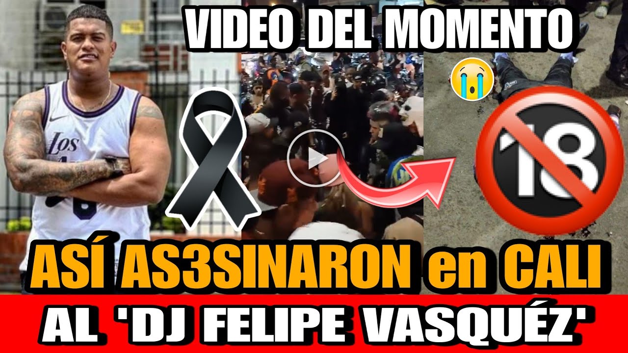 Asi MURIO DJ Felipe Vásquez en una CARAVANA por HALLOWEEN en Cali ...