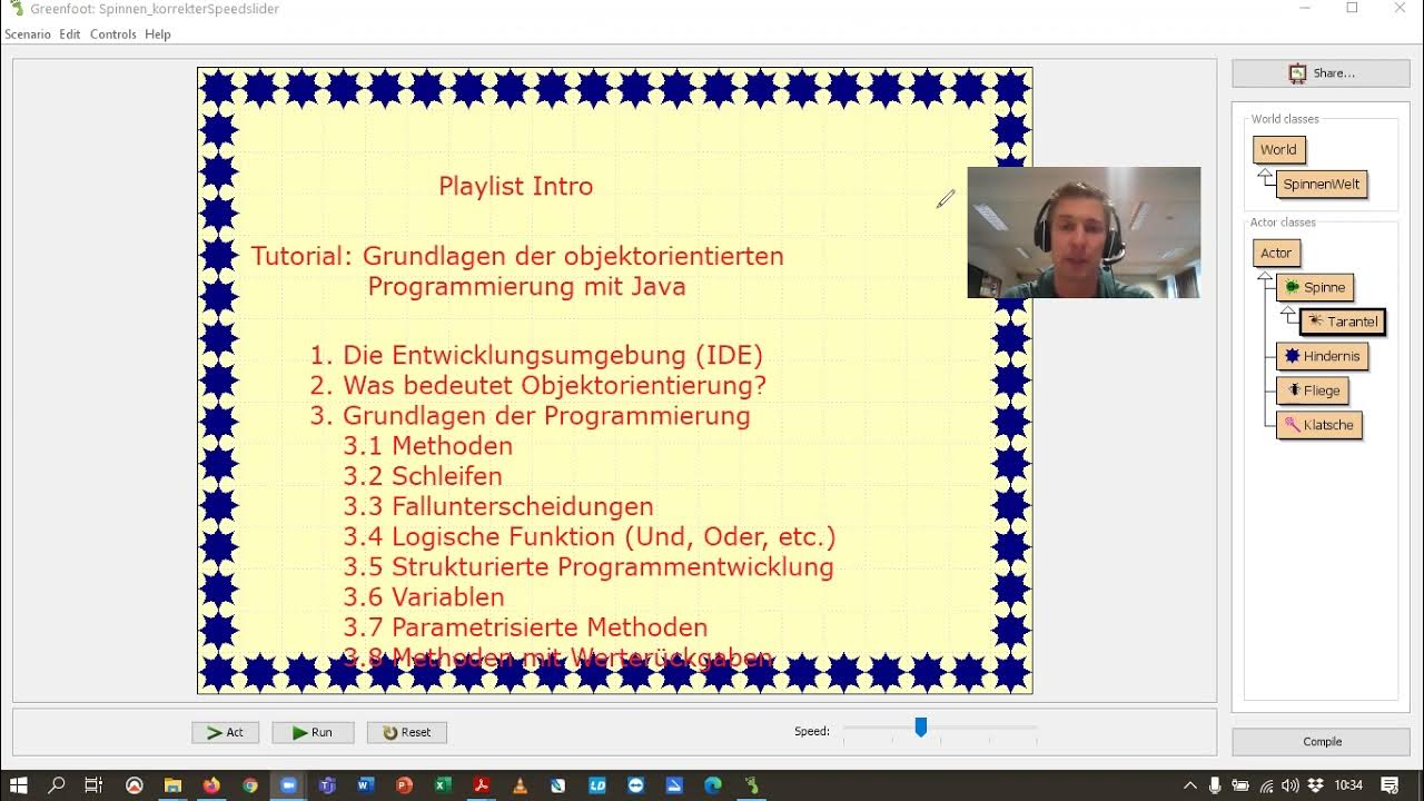 00 Playlist Intro : Wie lernen wir gemeinsam objektorientierte ...