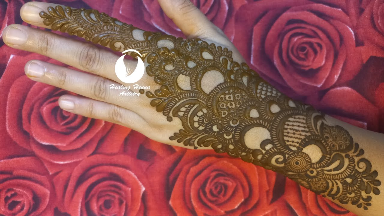 Very Beautiful Stylish Back Hand Mehndi Design | New Back Hand Mehndi ...