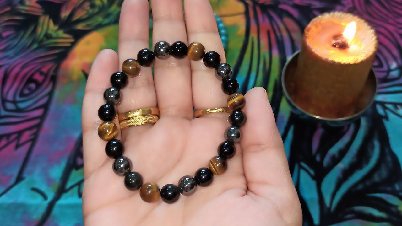 🧿Protect your Vibes with our Triple Protection Crystal Bracelet🧿Get ...