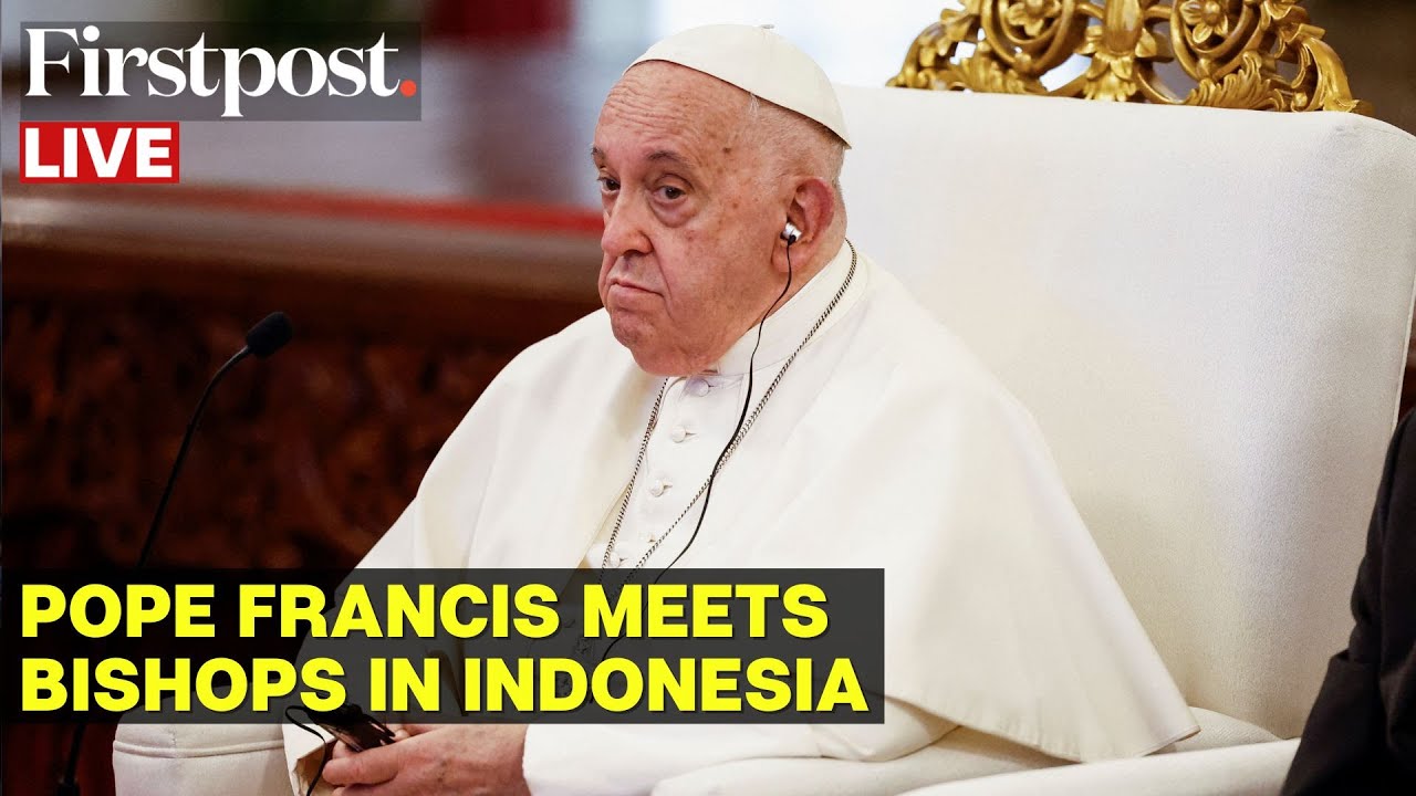 LIVE: Pope Francis Meets Bishops and Priests In Indonesia as part of ...