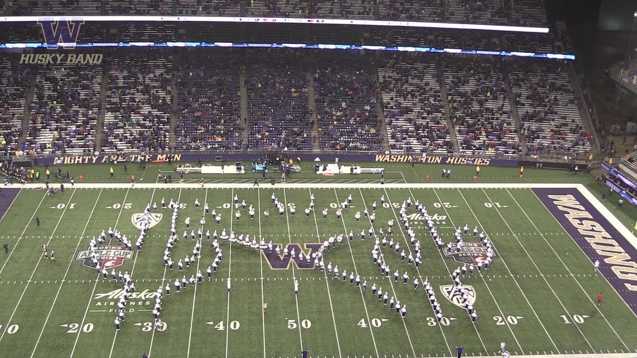 Husky Marching Band | Washington vs. WSU | Cult Classic Movie Themes ...