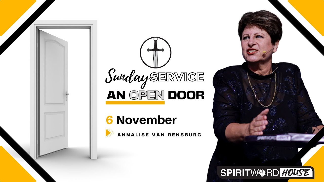 An Open Door | Sunday Service | Pastor Annalise van Rensburg - YouTube