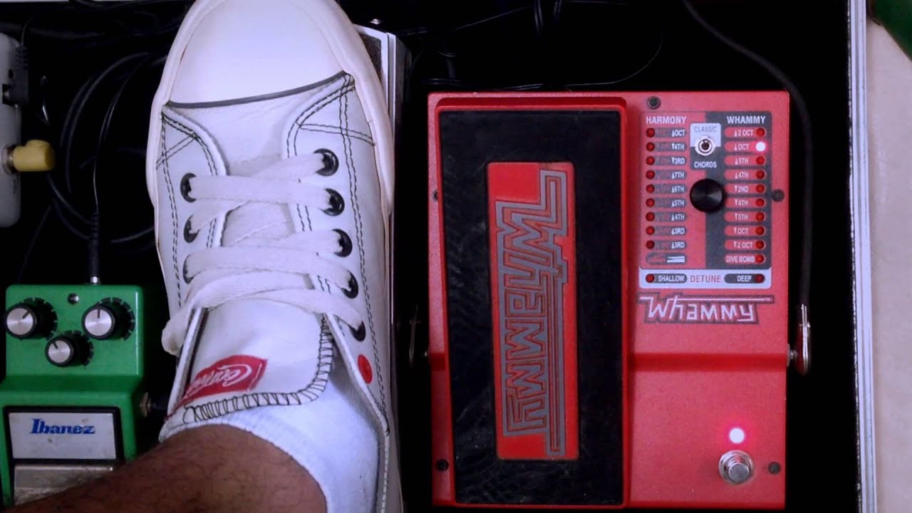 Whammy 5 - Digitech - YouTube