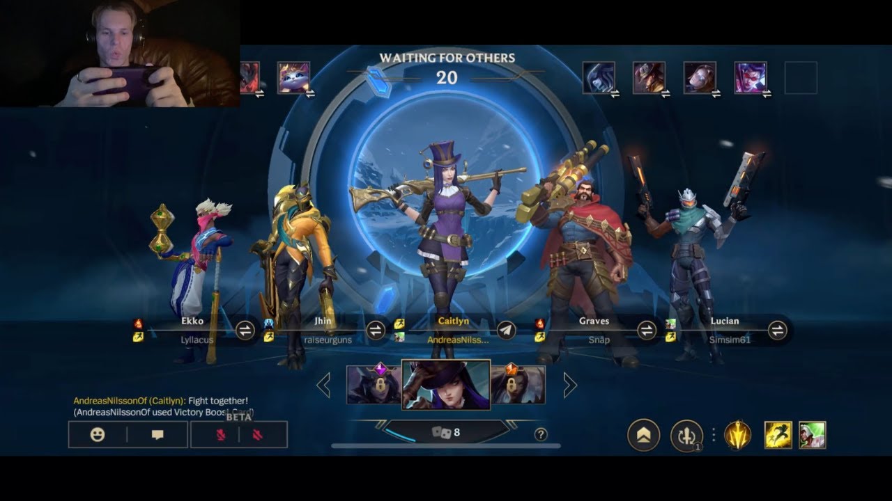 Raw Carnivore Plays Caitlyn ARAM Game (Pentakill of Course) - YouTube
