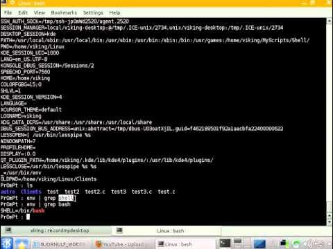 GNU / Linux : Lignes de commandes Intermédiaire 7 - YouTube