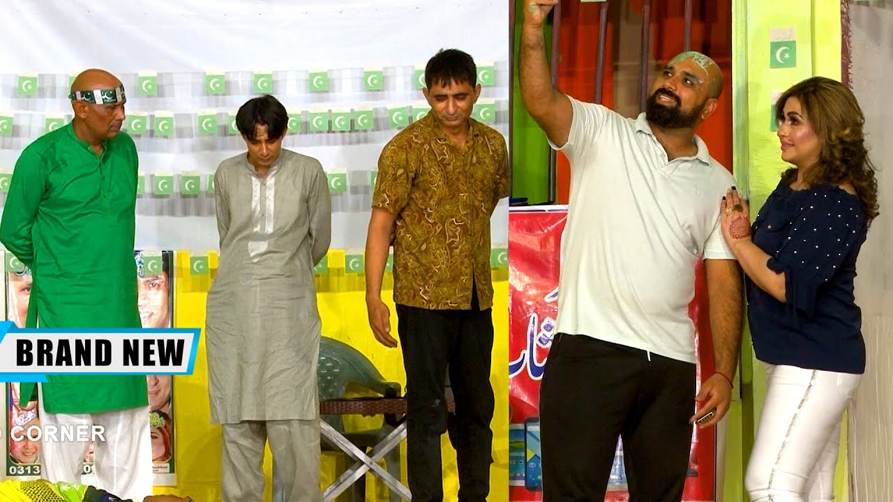 Akram Udas with Honey Shahzadi | Zulfi | Comedy Clip | Stage Drama 2023 ...