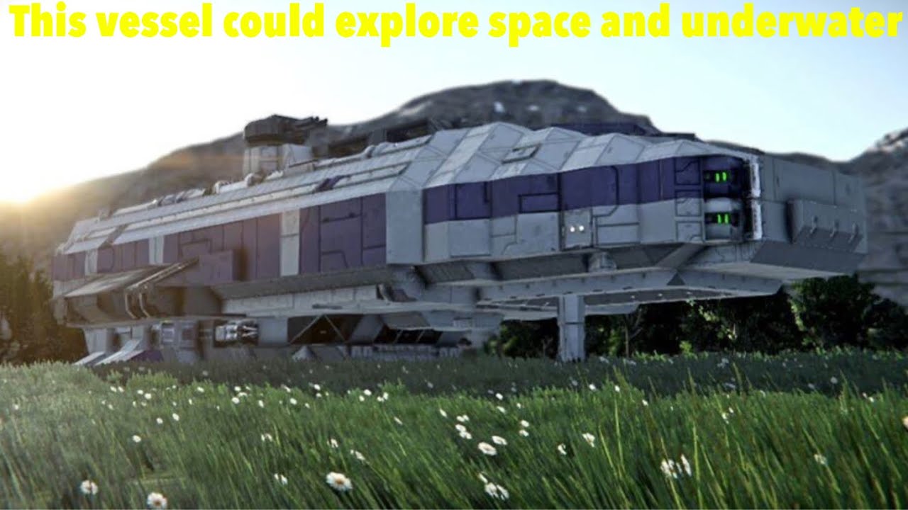 The Trident-class surveyor ship | a massive space exploration vessel ...