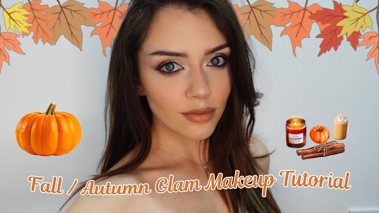 Fall/Autumn Glam Makeup Tutorial ♡ - YouTube