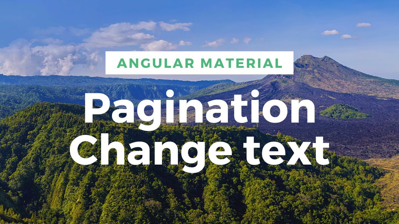 How Does Mat Paginator Work at Phyllis Mosier blog How Does Mat Paginator Work at Phyllis Mosier blog