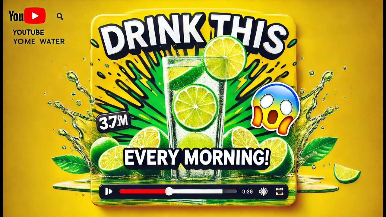 The Health Benefits of Drinking Lime Water Every Morning! 🍋💦 - YouTube