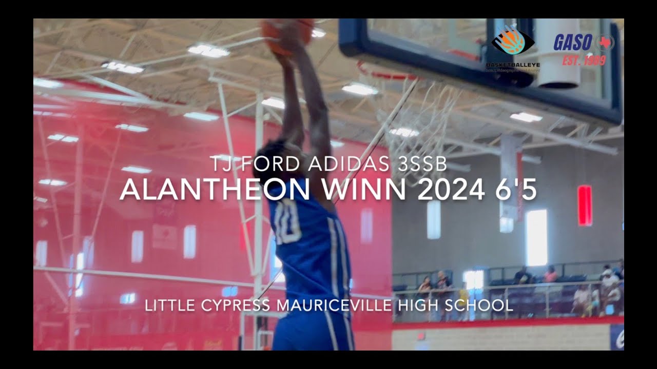 Alantheon Winn 2024 6'5 Little Cypress Mauriceville High School (TJ ...