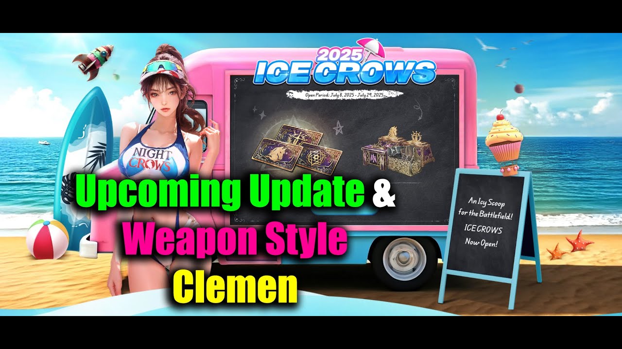Night Crows Upcoming Update & Weapon Style Clemen - YouTube