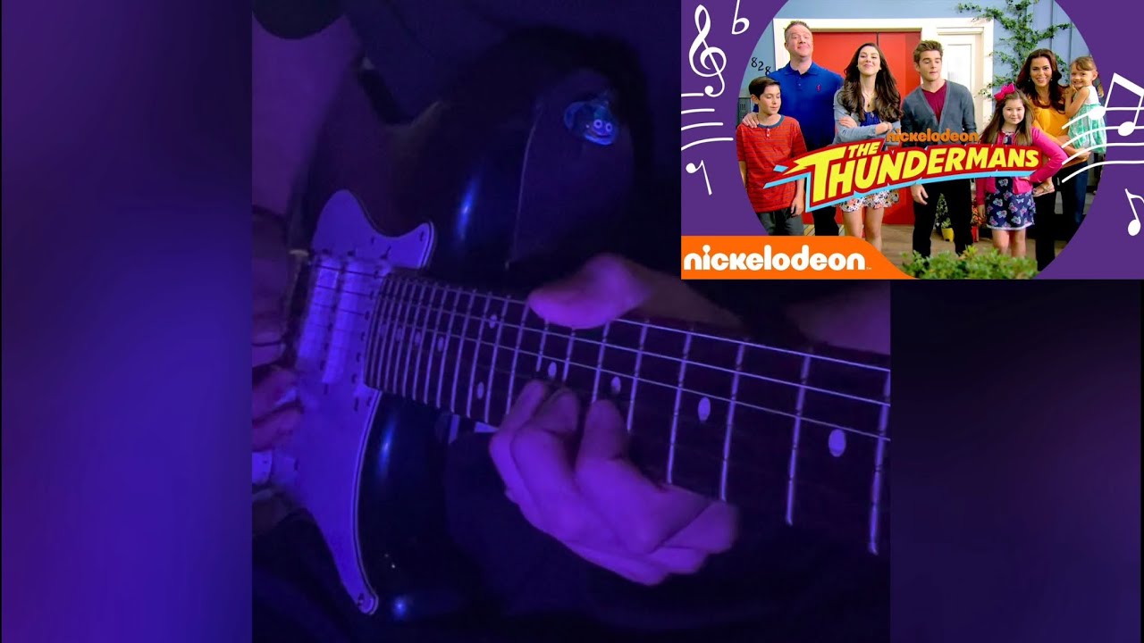 The Thundermans Theme Song 🌩️ Guitar cover【弾いてみた】 - YouTube
