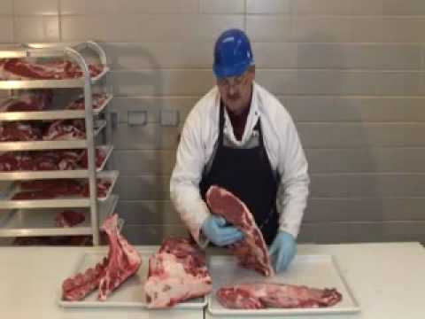 Beef Carcass Fabrication: Wholesale Loin - YouTube