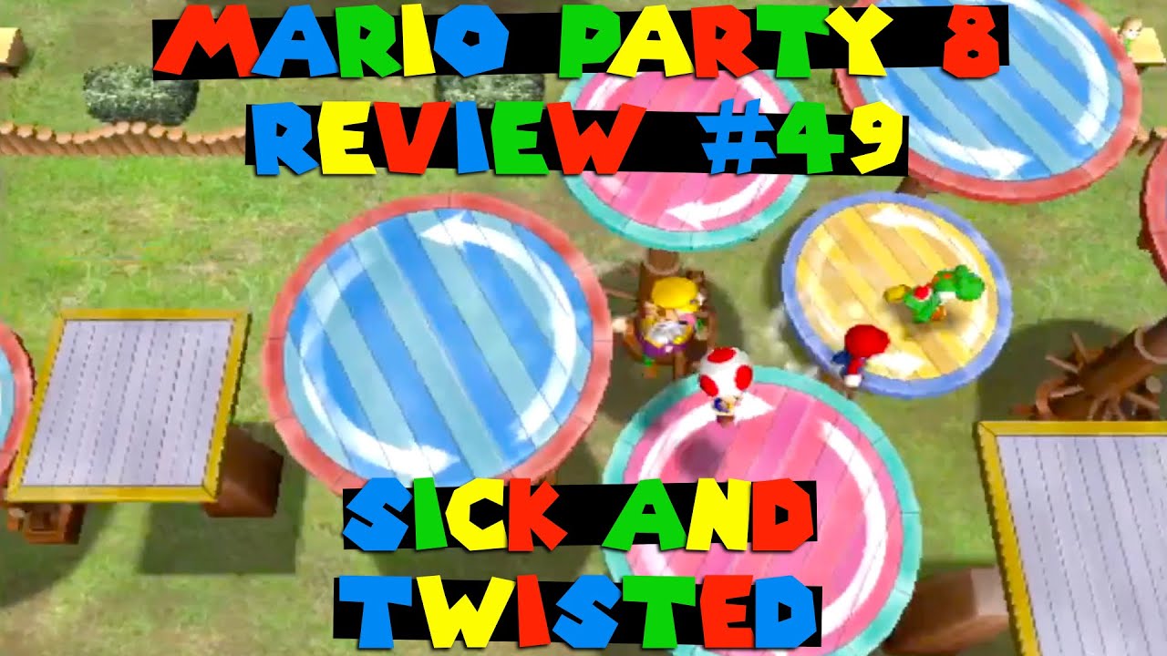 Mario Party 8 Minigame Review-Sick and Twisted - YouTube