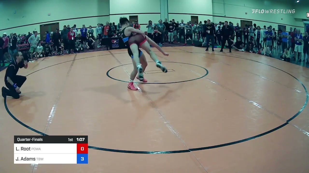 65 Lbs Quarterfinal - Laird Root, Poway High School Wrestling Vs Joel ...