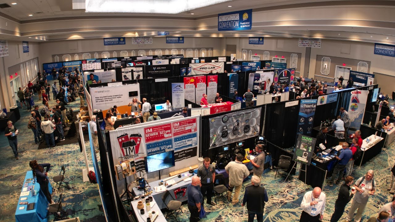 360 Video of the Vendor Hall of the 2025 Pro Inspector Convention ...