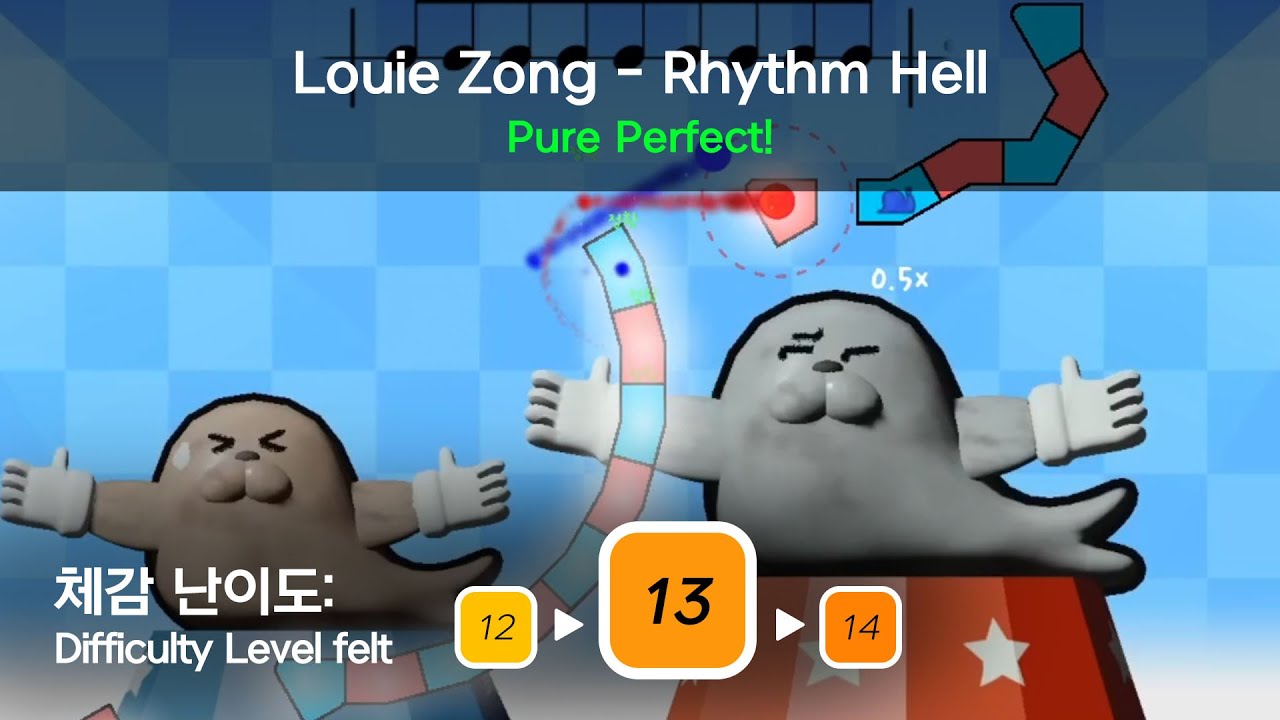 [얼불춤] 《 Louie Zong - Rhythm Hell 》 level by Remittal 클리어 - YouTube