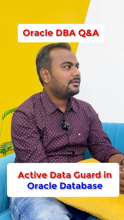 What is active Data Guard in an Oracle Database? | Oracle DBA Question & Answer with Ankush Sir ...