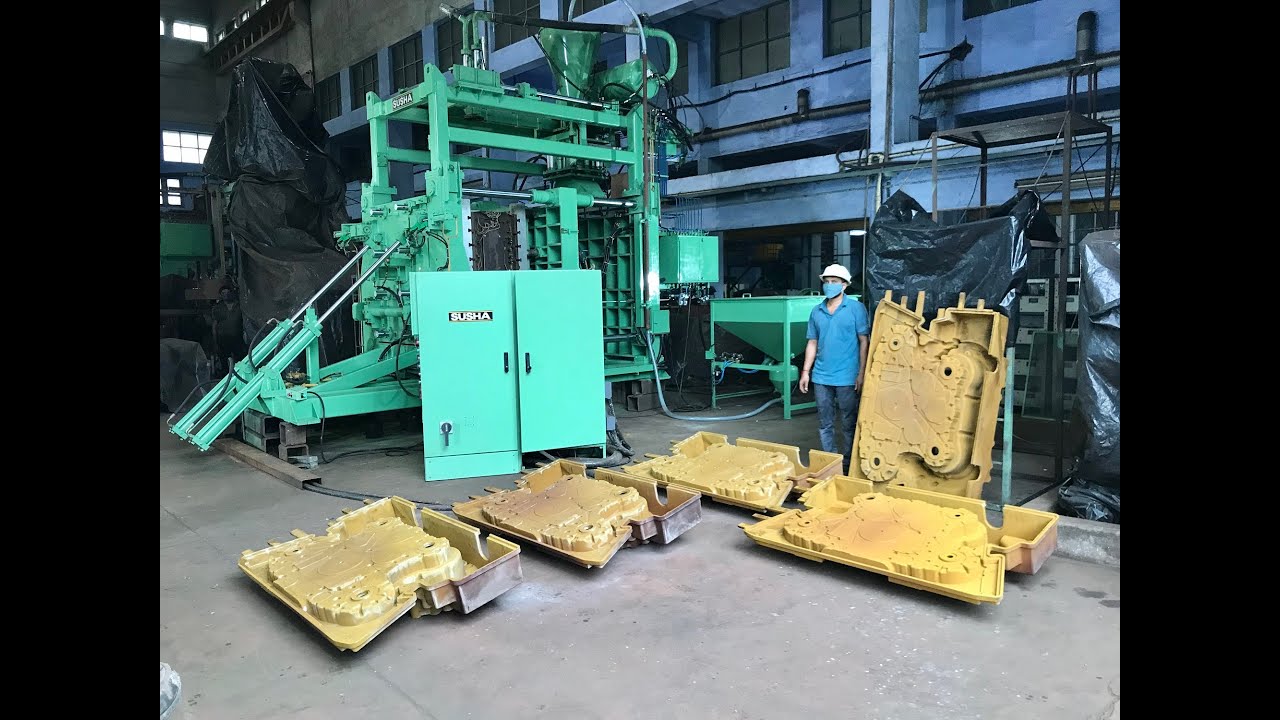 SUSHA Shell Core Shooter VTS | Core box 1500 mm * 1100 mm | Biggest in ...