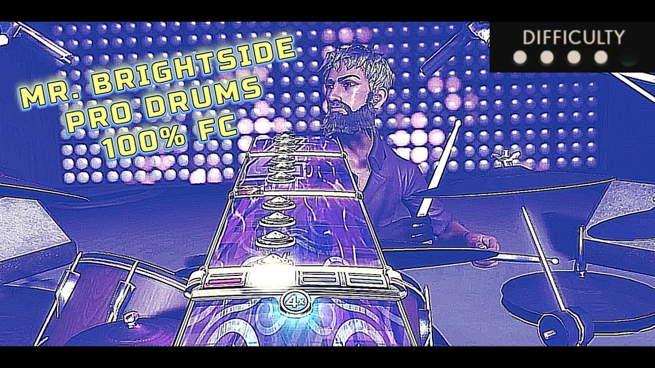 Rock Band 4 - Mr. Brightside by The Killers | Pro Drums 100% FC - YouTube