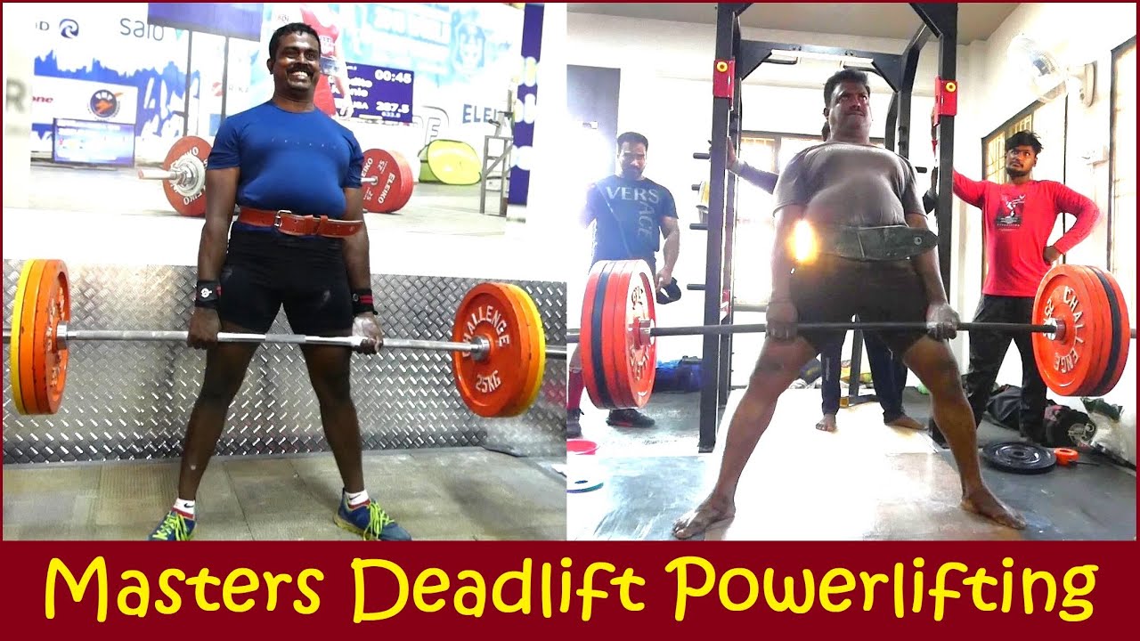 Men Deadlift Powerlifting | Chennai District Masters Powerlifting ...