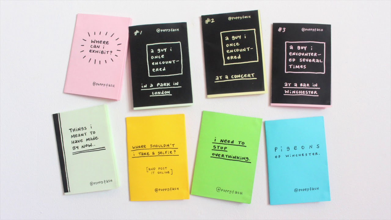 Poppy F Ash, Glasgow Zine Fest - YouTube