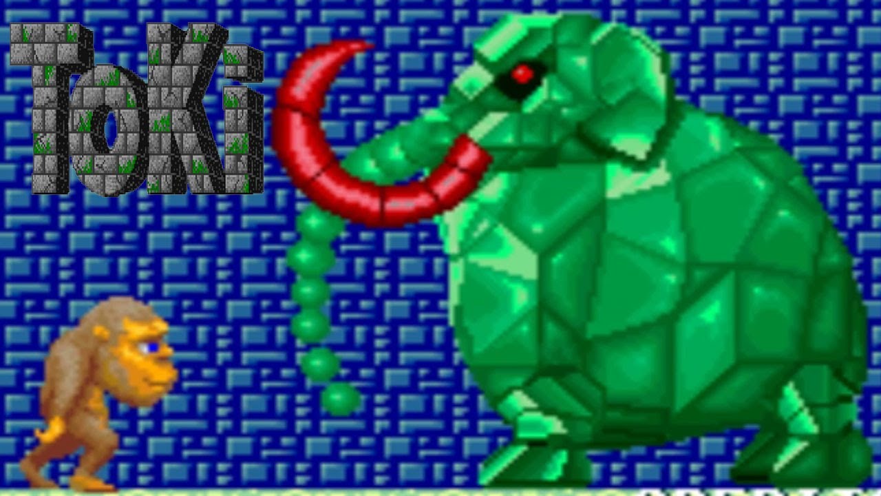 Toki (Arcade) // All Bosses - YouTube