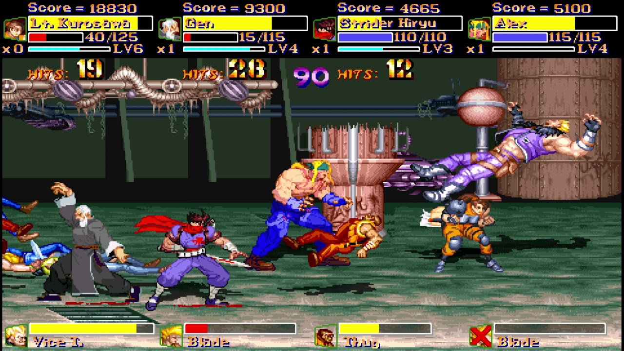 Final Fight LNS Ultimate - Trying Capcom All stars mode - YouTube