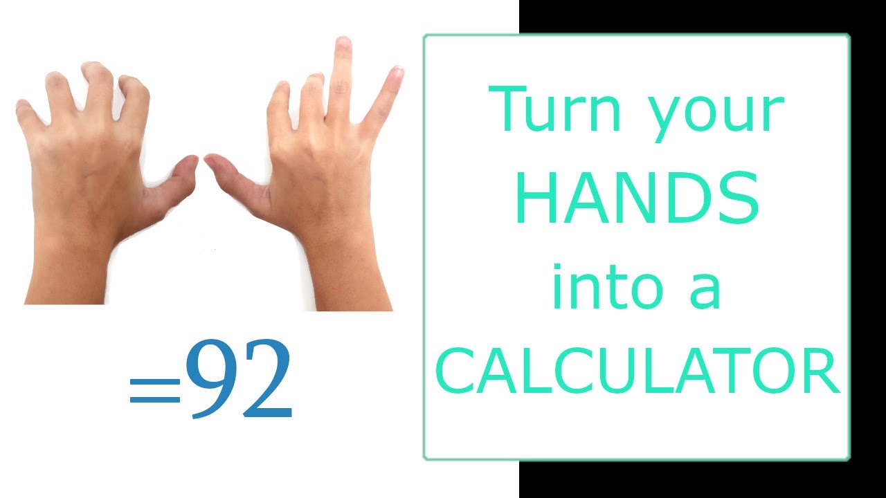 🔢Finger Math VIDEO 1 - An Elementary to Advanced Math Trick to become a ...