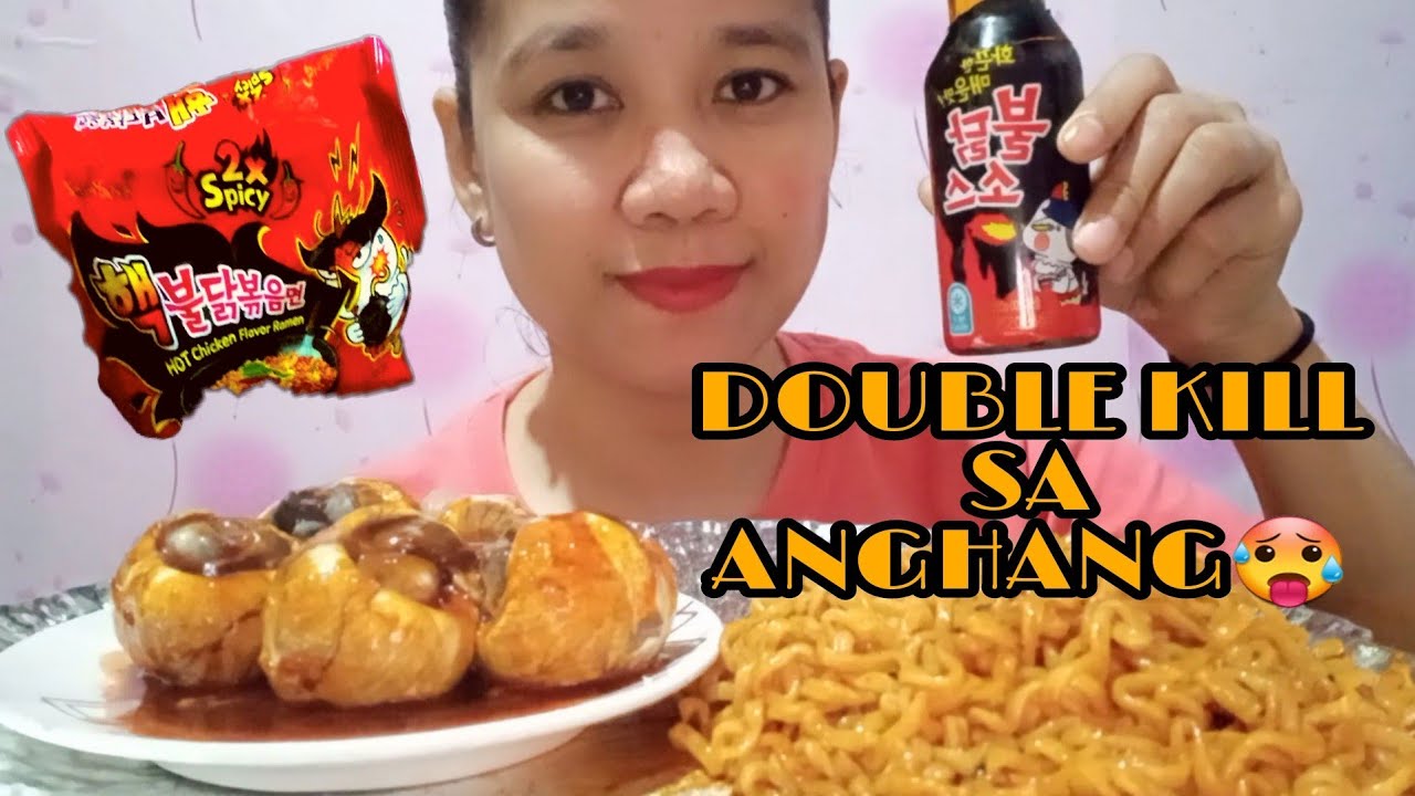 SUPER SPICY BALUT | SAMYANG X2 SPICY CHALLENGE |LETS'8 - YouTube