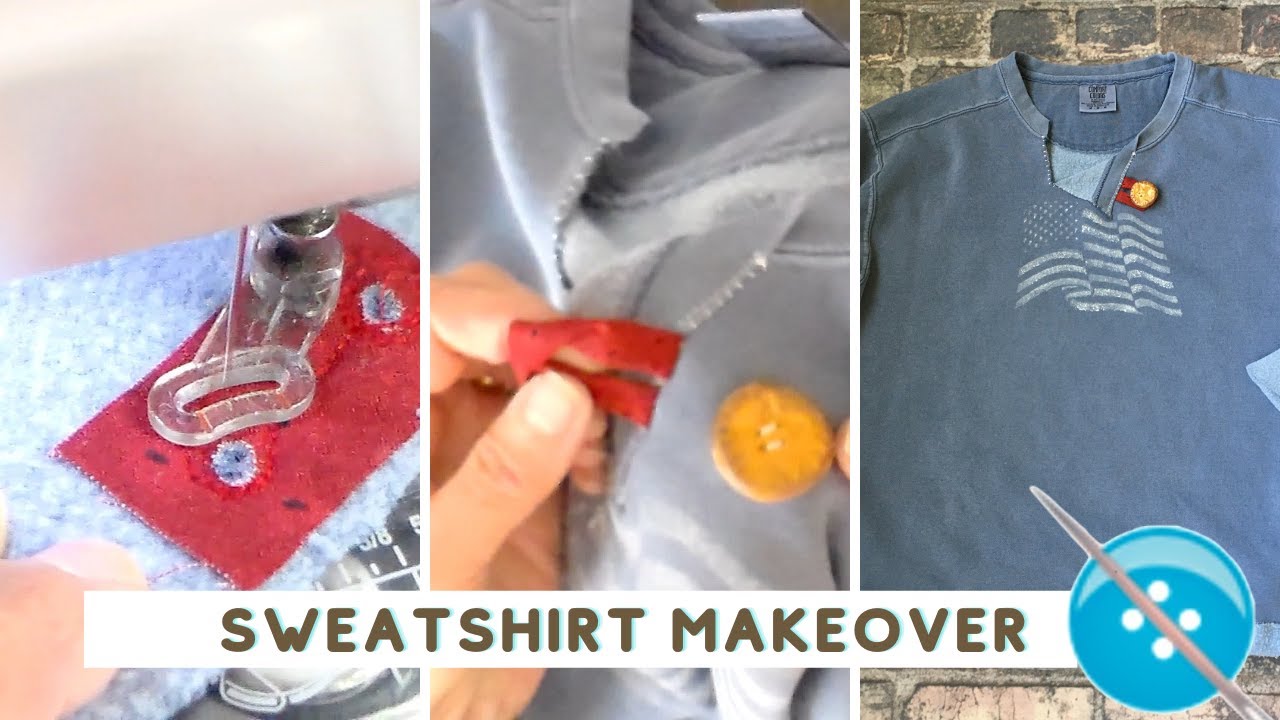 Sweatshirt Makeover - YouTube