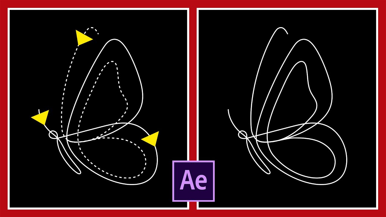 Animar Líneas o Trazos en After Effects | Line Motion | Tutorial paso a paso - YouTube