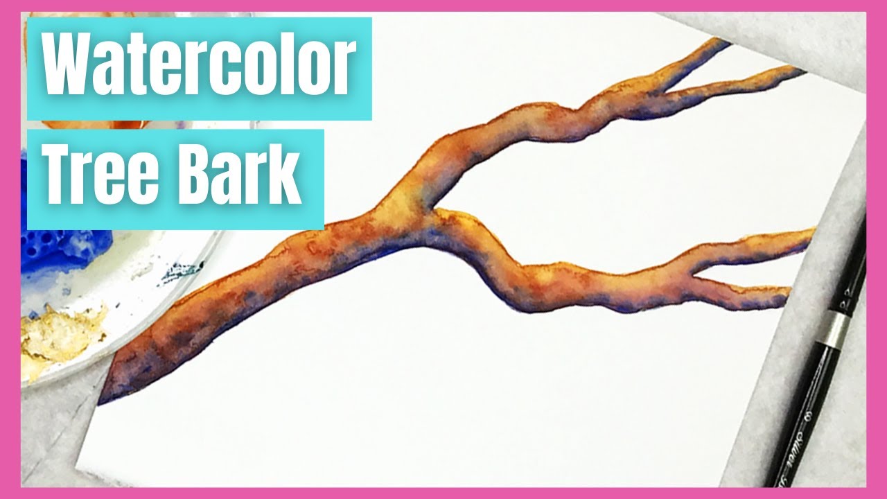 Easy Watercolor Branch Texture For Beginners How To Paint Bark YouTube easy-watercolor-branch-texture-for-beginners-how-to-paint-bark-youtube